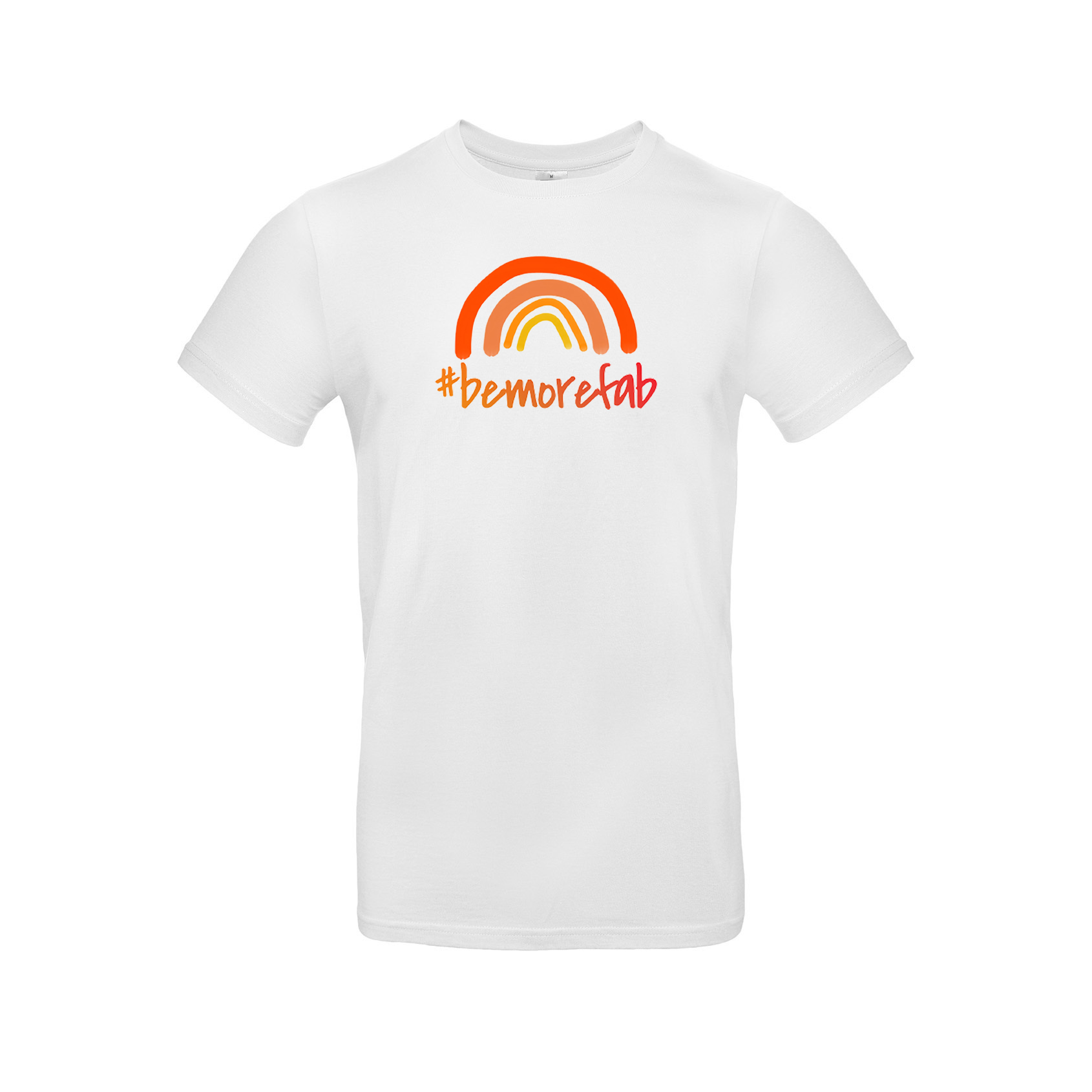 #bemorefab Large Logo T Shirt - Family Threads UK